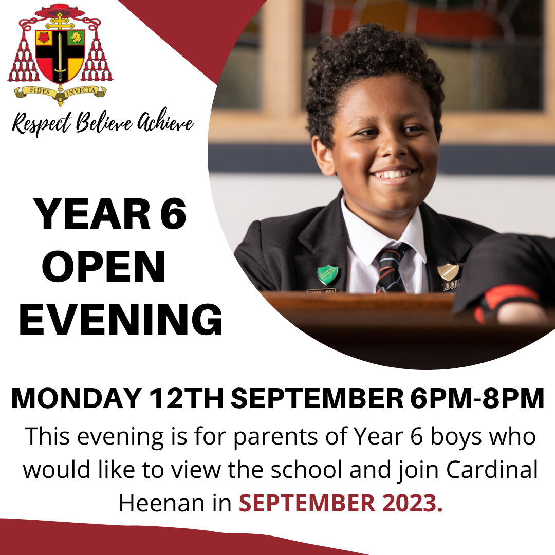 Cardinal Heenan - Admissions