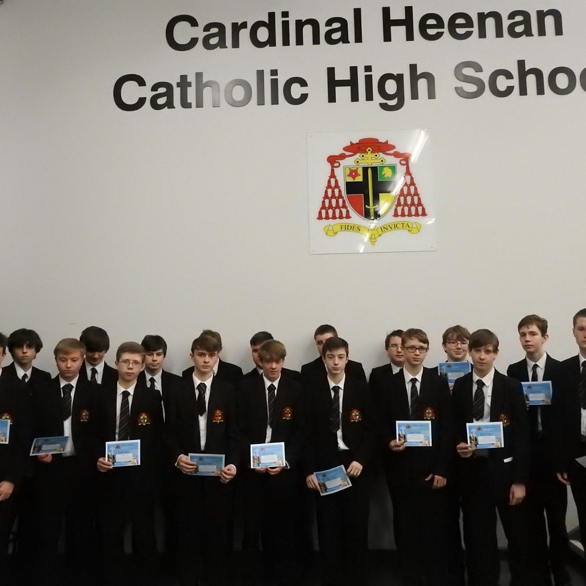 Cardinal Heenan - Year 11 recognised and rewarded!